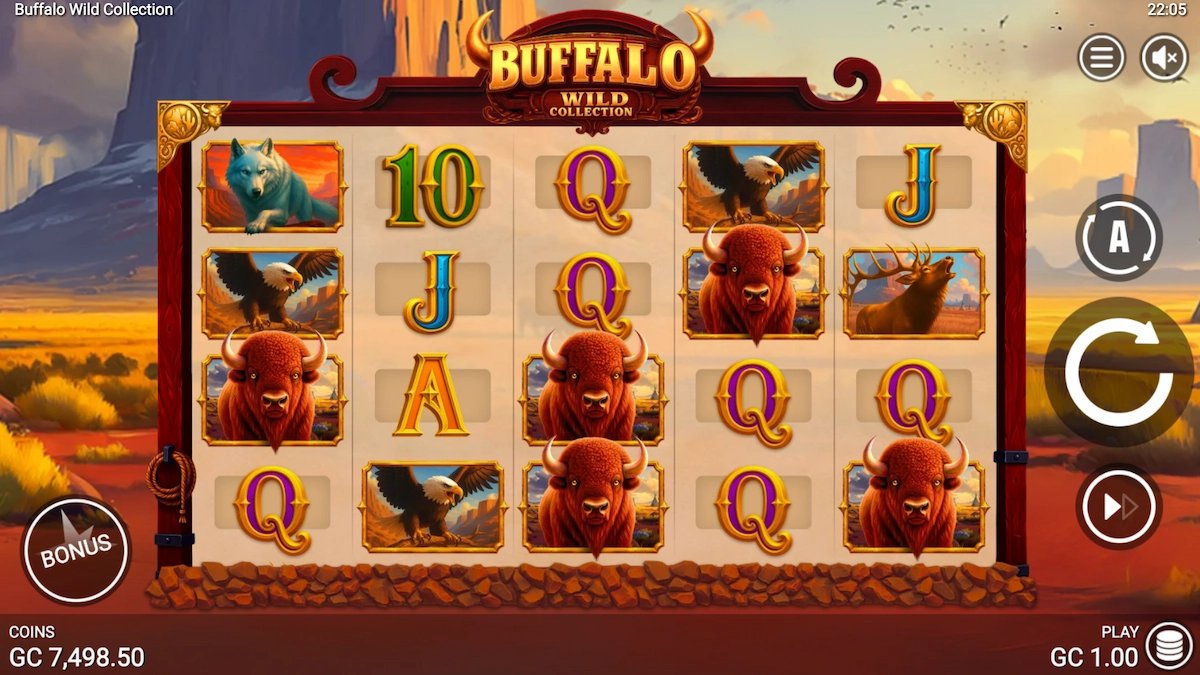 NG Slot Corrals 9,500 Coins in Wild Buffalo Collection Win | McLuck Blog